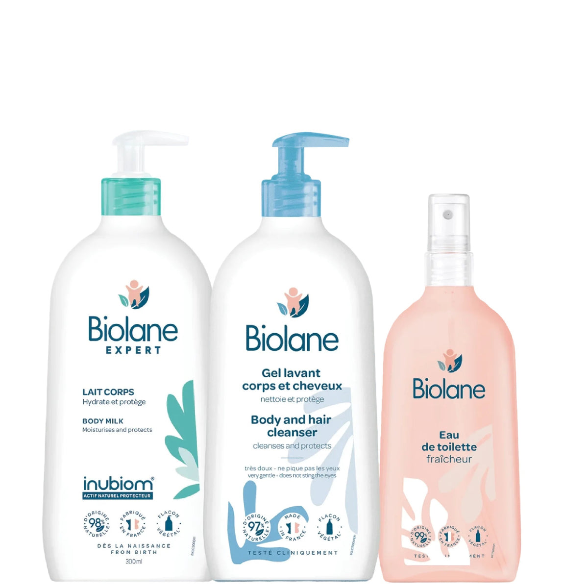 Biolane Gamme Fresh Bébé Soins HYDRATATION 3 PRODUITS| Africamontessori